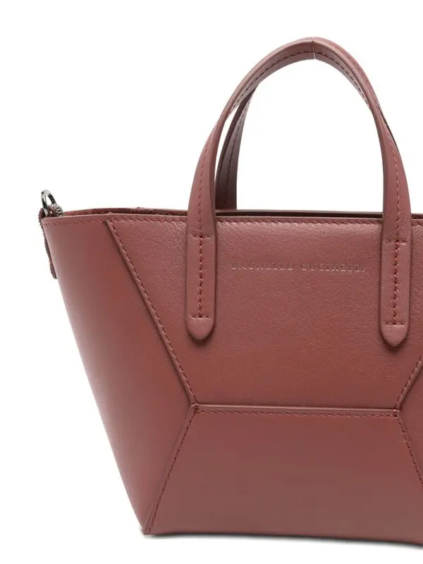 Brunello Cucinelli Leather Tote Bag
