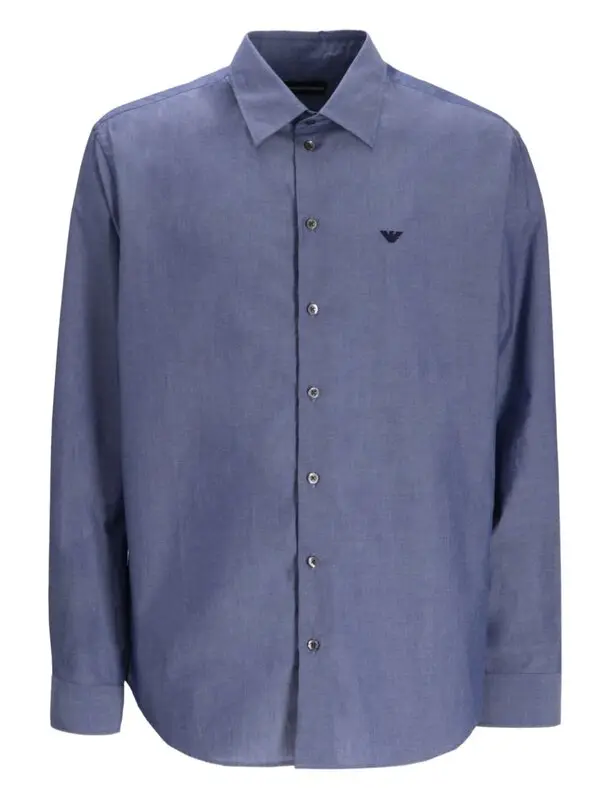 Emporio Armani Cotton Shirt - Grey