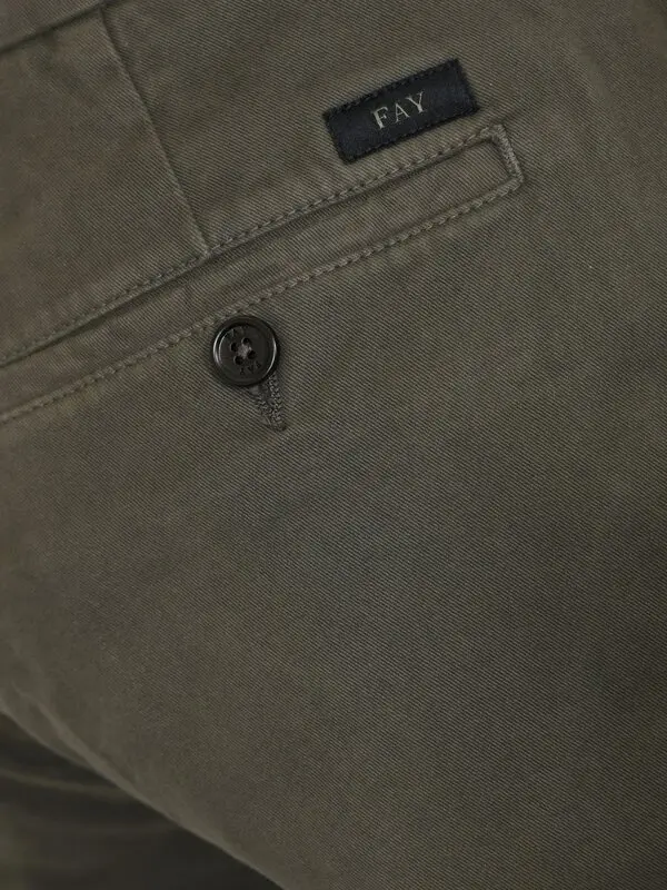 FAY Capri Pants - Grey