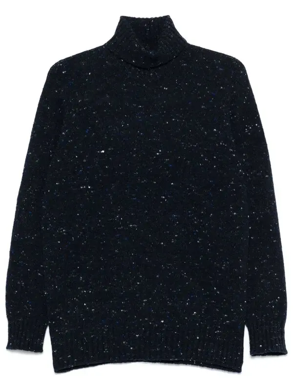 DRUMOHR Long Sleeve Turtleneck Sweater