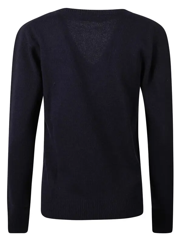 JUCCA V-neck Pullover - Blue
