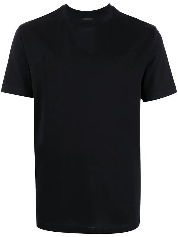 Emporio Armani Logo Cotton T-shirt - Blue