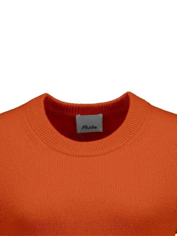 ALLUDE Cashmere Sweater - Orange
