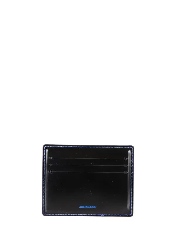 ADER ERROR Card Holder With Logo - Black