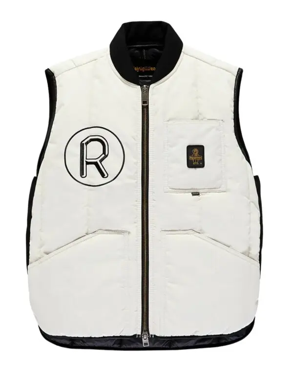 REFRIGIWEAR Down Vest With Logo - White