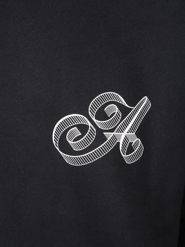 AWAKE NY Script Crew Neck Sweatshirt