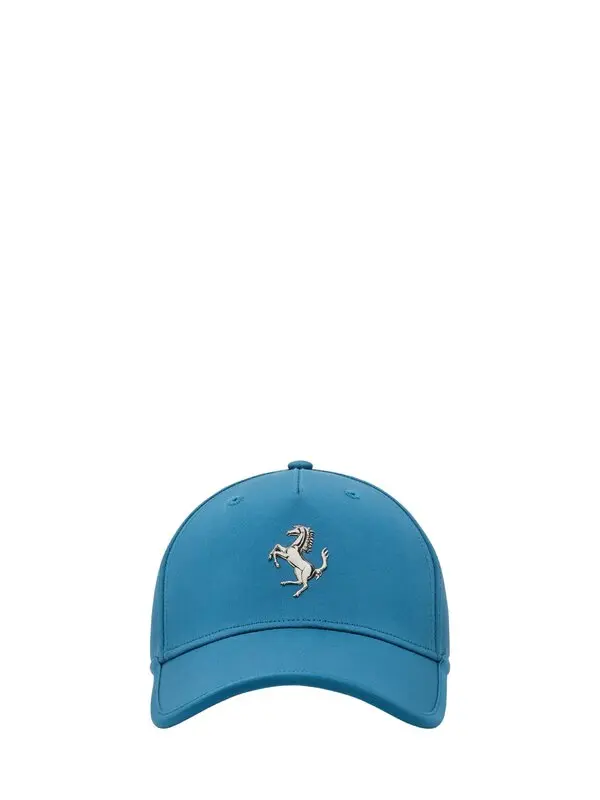 FERRARI Baseball Cap With Logo - Blue