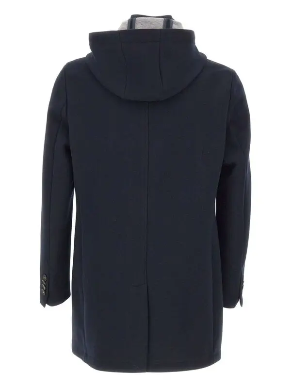 MANUEL RITZ Wool Coat - Blue