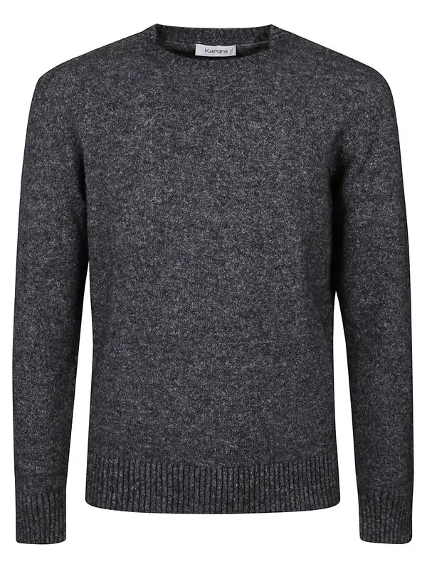 KANGRA Fine Wool Sweater - Black