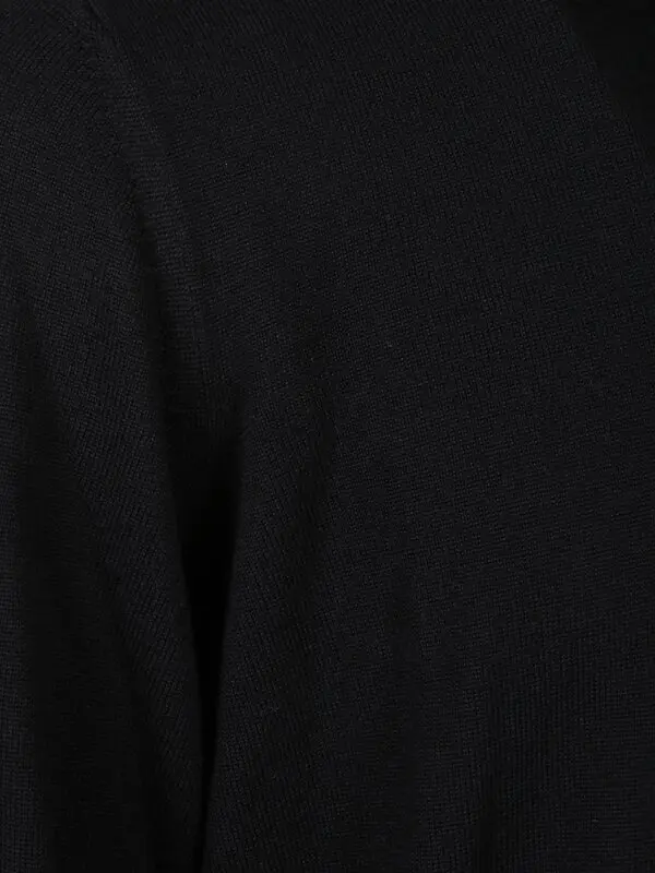 KANGRA Turtleneck Sweater - Black