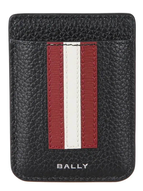 Bally Leather Credit Card Holder - Black