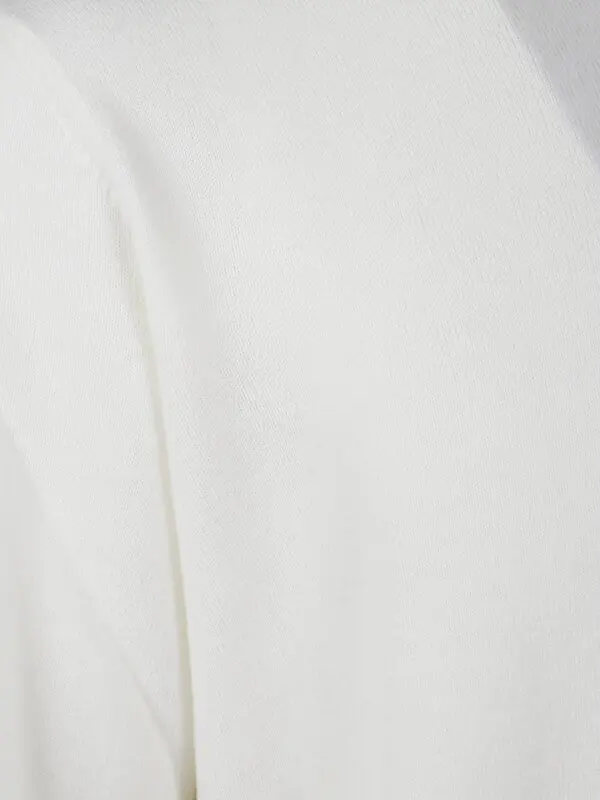 KANGRA Turtleneck Sweater - White