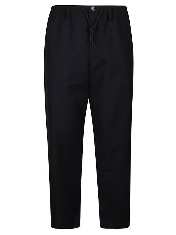 Dries Van Noten Penny Wool Trousers - Blue