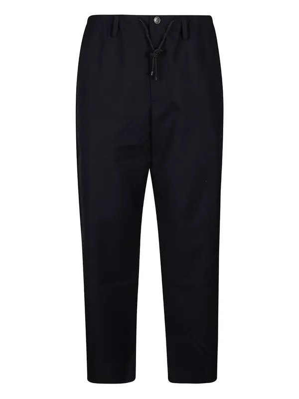 Dries Van Noten Penny Wool Trousers - Blue