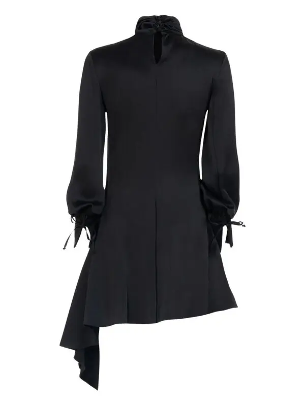 LES FILLES D'EVA Short Turtleneck Dress - Black