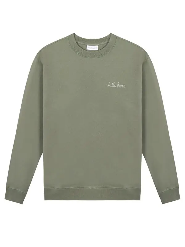 Maison Labiche Crew Neck Sweater With Logo