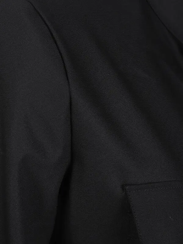 LES FILLES D'EVA Wool Pocket Dress - Black