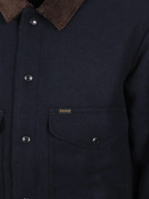 Filson Jacket With Pockets - Blue