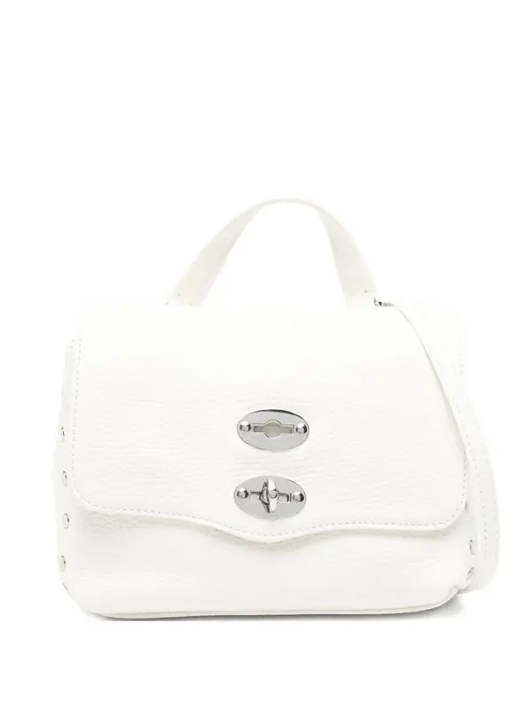 ZANELLATO Postina Daily Baby Leather Handbag - White