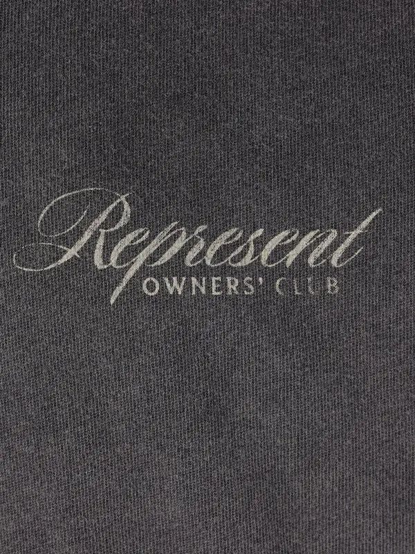 REPRESENT Owners Club Script T-shirt - Grey