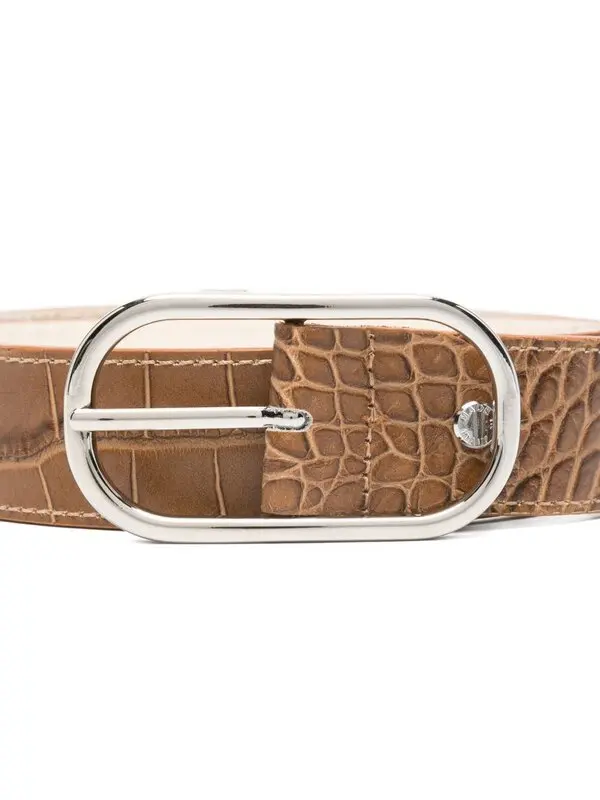 HERSKIND Hannah Leather Belt - Brown