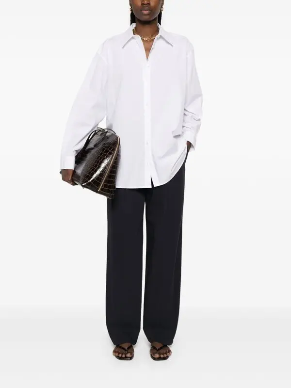 TOTEME Organic Cotton Shirt - White