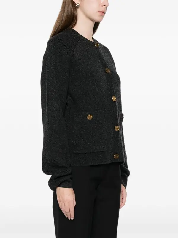 TOTEME Wool Cardigan - Grey