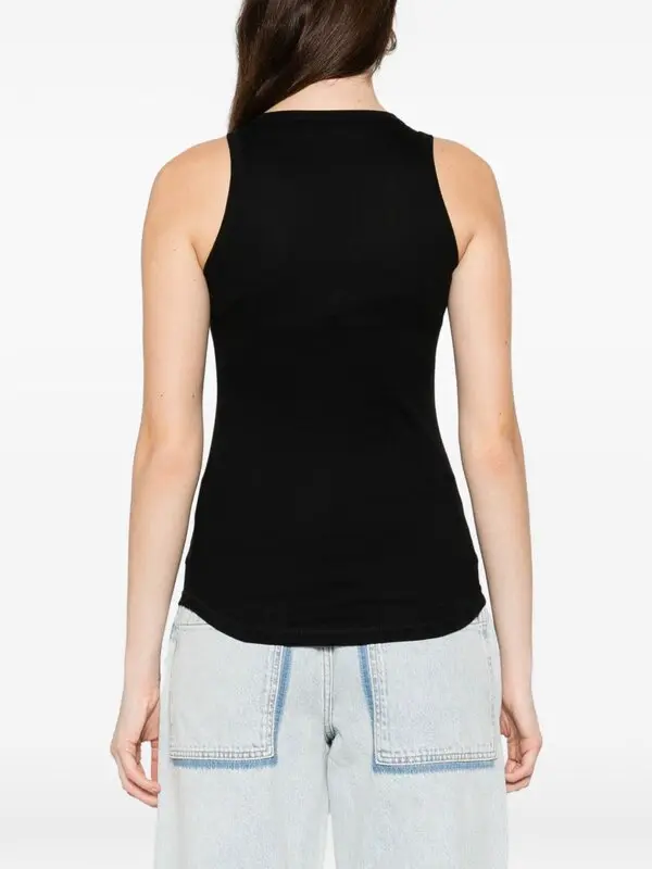 HERSKIND Sabina Cotton Tank Top - Black