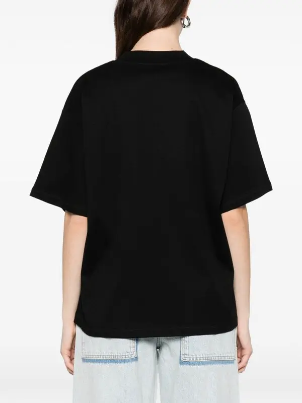 HERSKIND Larsson Cotton T-shirt - Black
