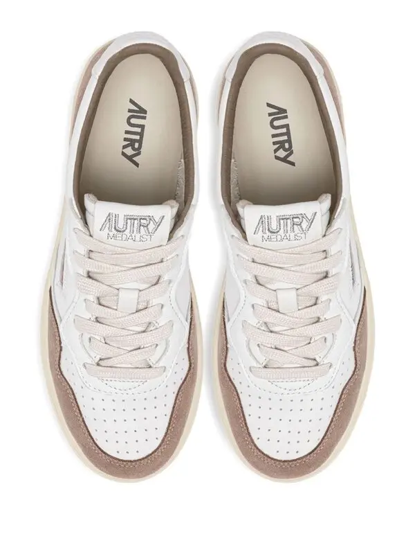 AUTRY Medalist Low Top Sneakers - Brown