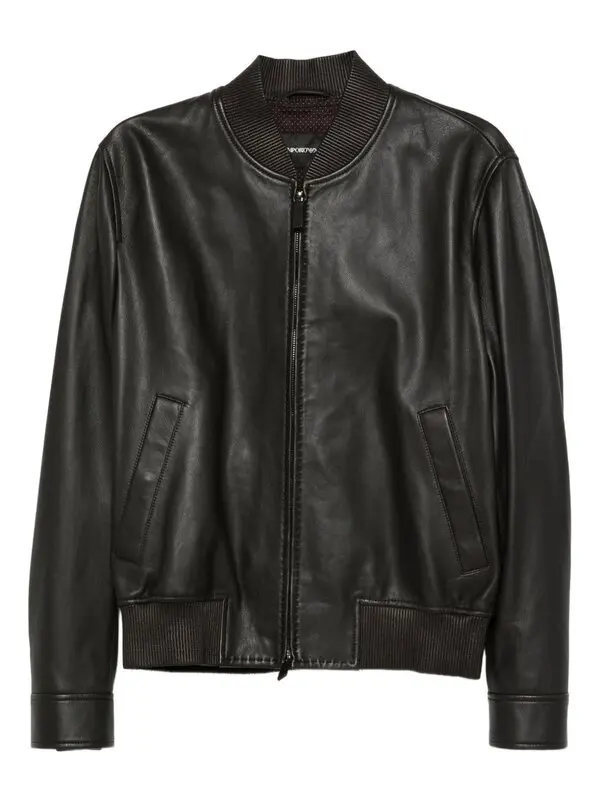 Emporio Armani Leather Jacket