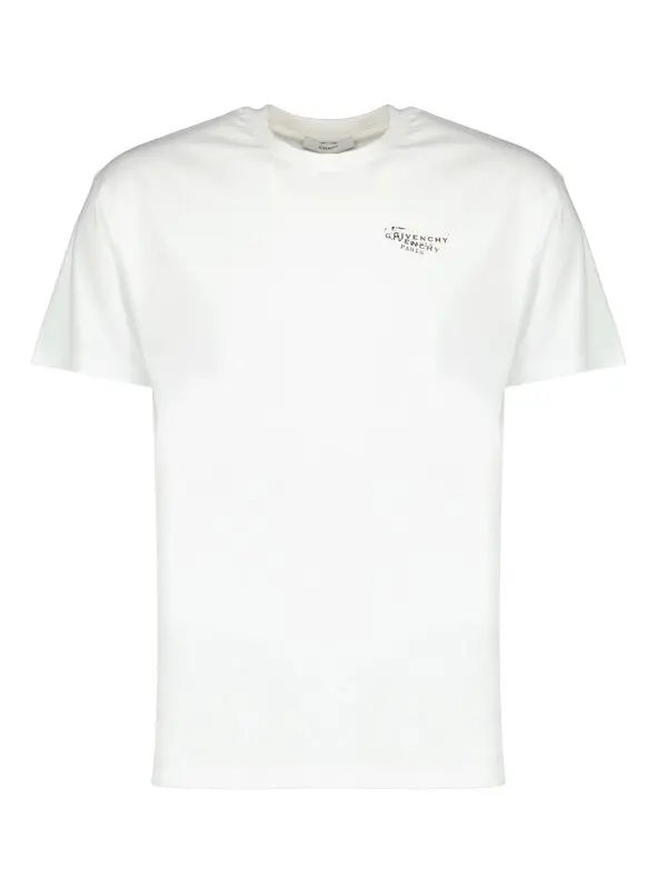 Givenchy Logo Cotton T-shirt - White