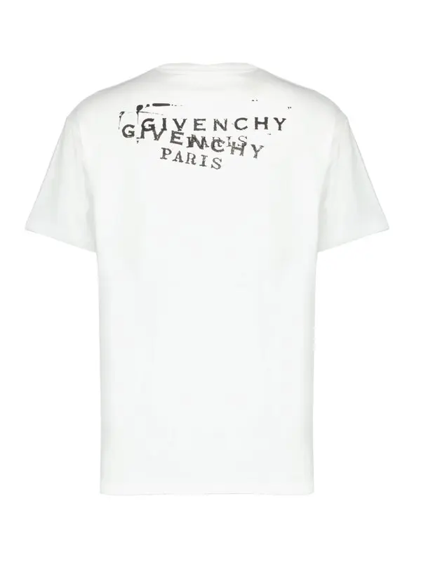 Givenchy Logo Cotton T-shirt - White