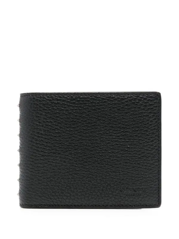 Valentino Garavani Leather Wallet - Black