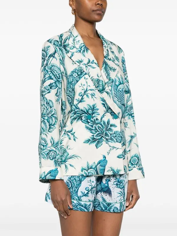 F.R.S FOR RESTLESS SLEEPERS Printed Silk Shirt
