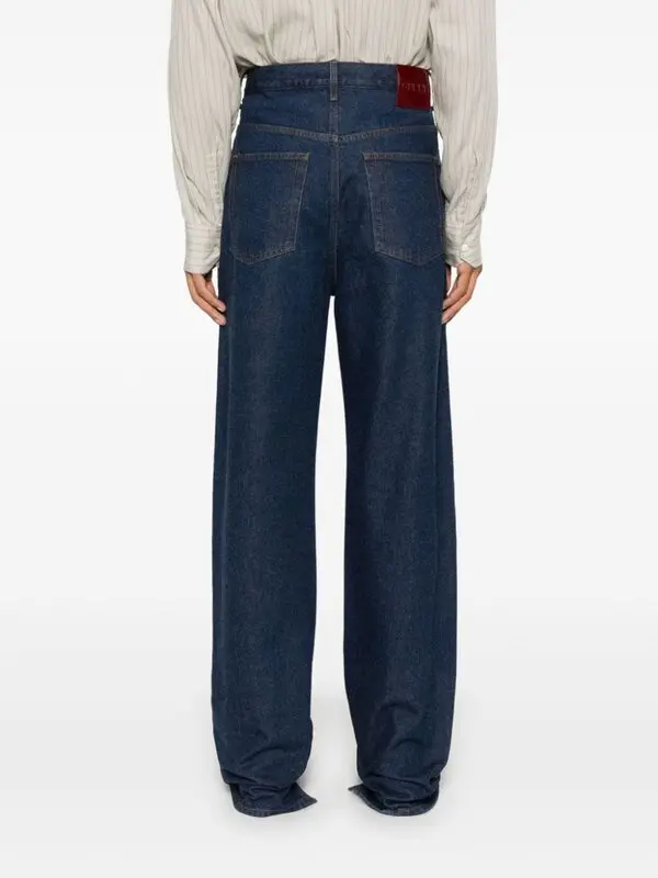 Gucci Jeans With Logo - Blue