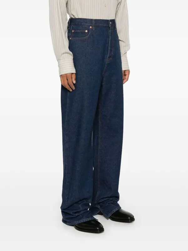 Gucci Jeans With Logo - Blue