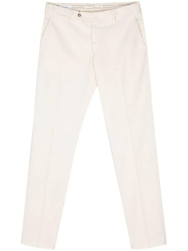 LUIGI BIANCHI Trousers With Logo