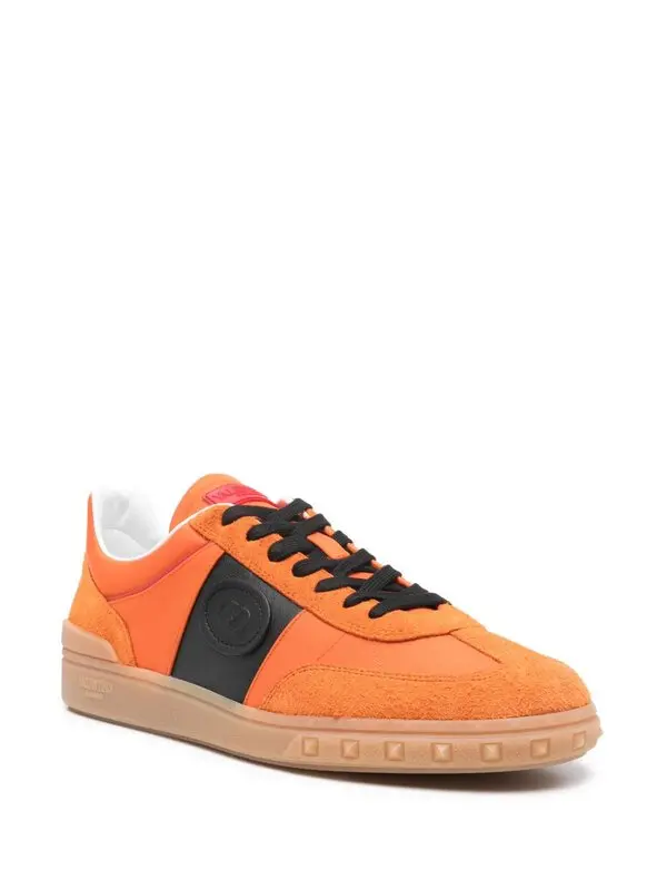 Valentino Garavani Vlogo Signature Sneakers - Orange
