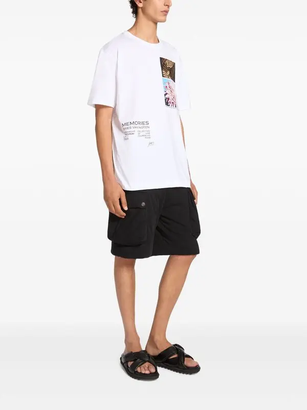 Dries Van Noten Cotton T-shirt - White