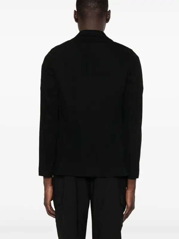 CIRCOLO 1901 Cotton Single-breasted Jacket - Black