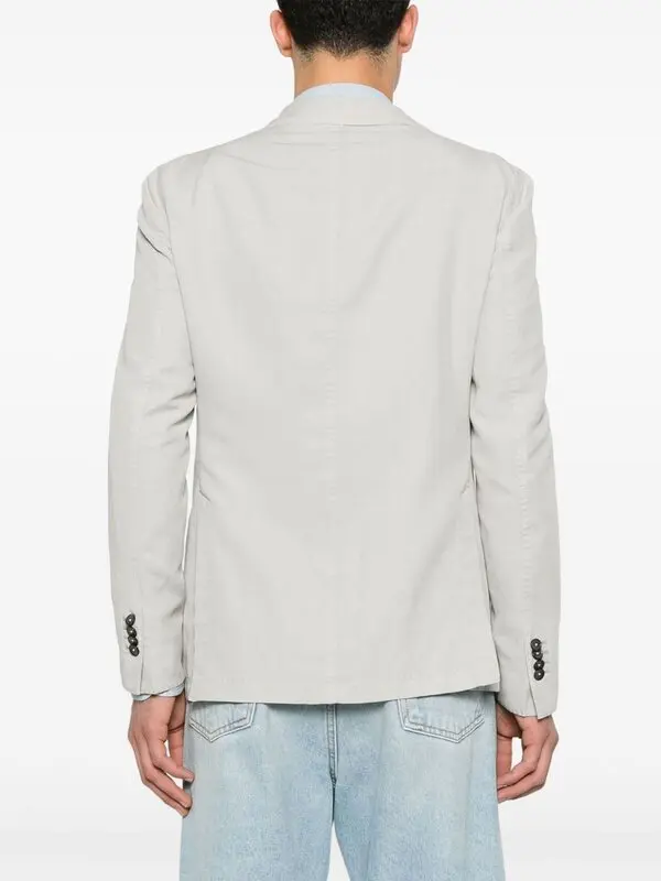 LUIGI BIANCHI Cotton Jacket - Grey