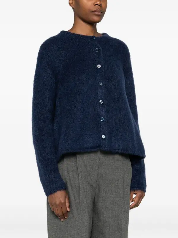 Loewe Wool Blend Cardigan - Blue