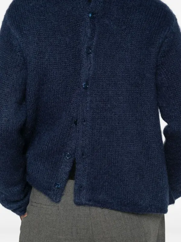 Loewe Wool Blend Cardigan - Blue
