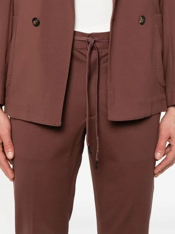 CIRCOLO 1901 Cotton Trousers - Brown