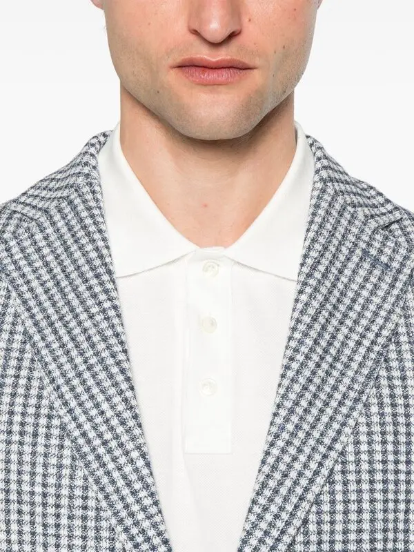 CIRCOLO 1901 Cotton And Linen-blend Jacket - Blue