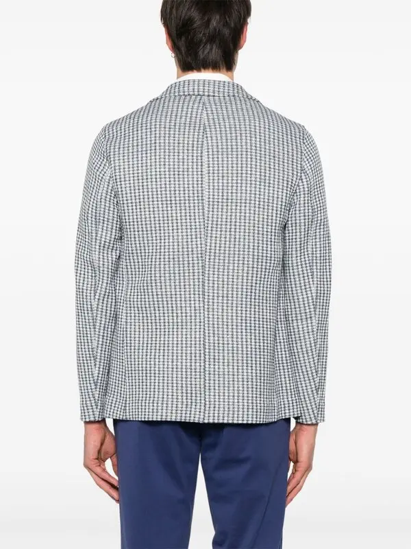 CIRCOLO 1901 Cotton And Linen-blend Jacket - Blue