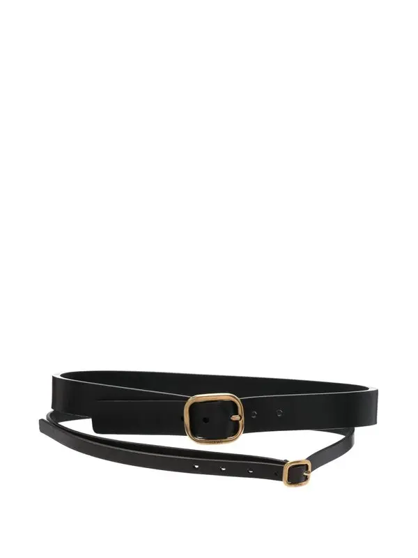 Loewe Leather Belt - Black