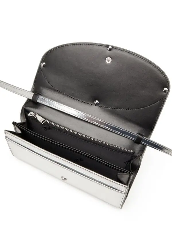 DIESEL® 1dr Wallet On Chain - Silver