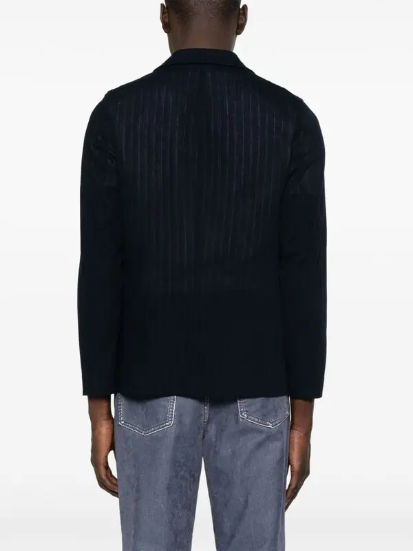 CIRCOLO 1901 Cotton Single-breasted Jacket - Blue